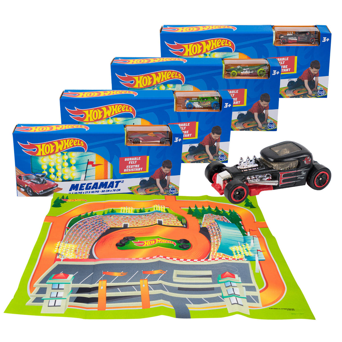 Hot Wheels Megamat Set| Odin & Salem