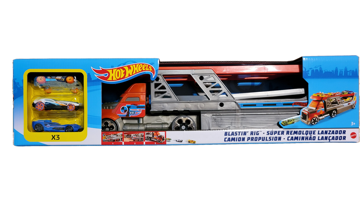 Hot Wheels Blastin' Rig Playset| Odin & Salem