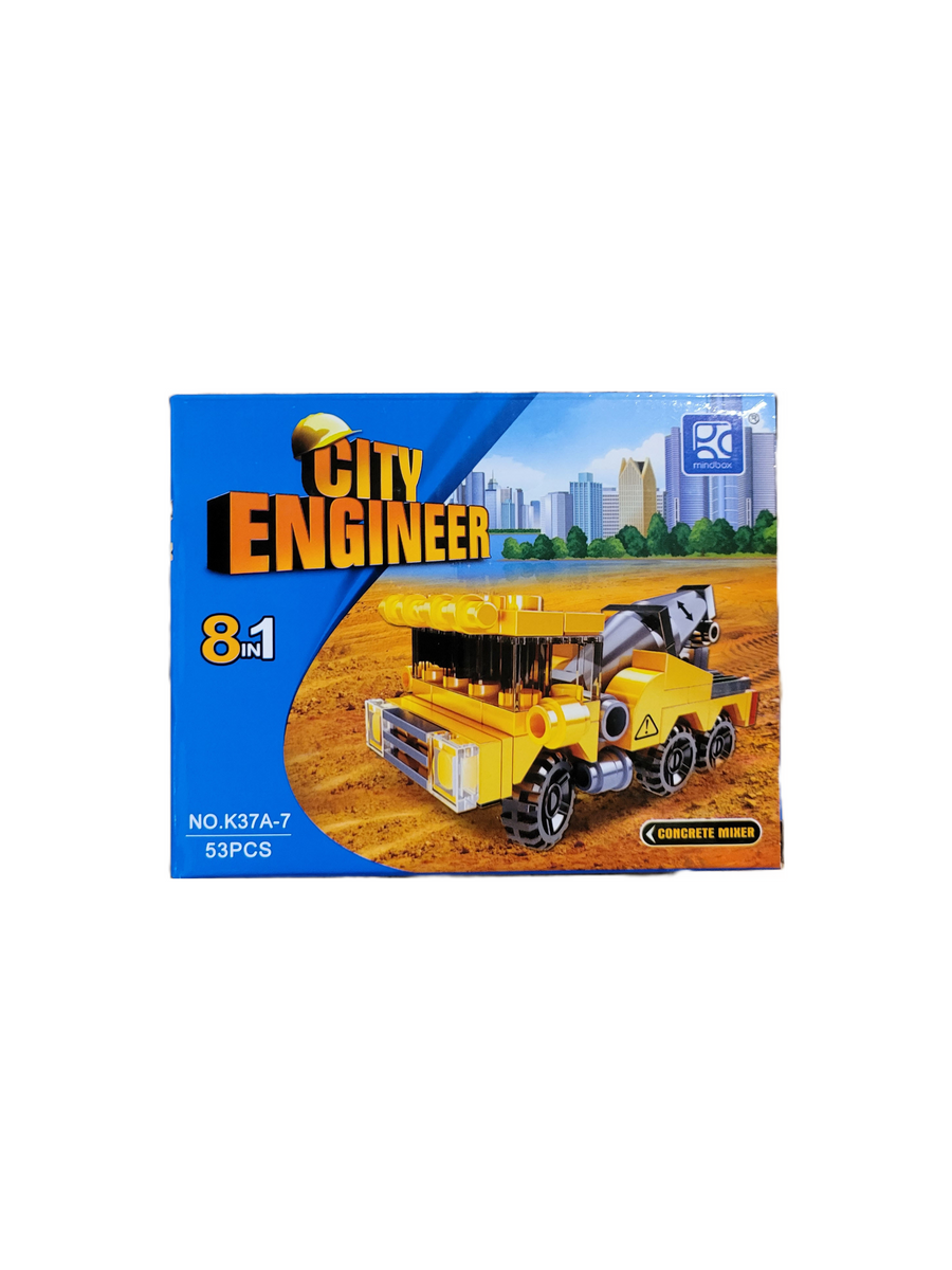 City Engineer Building Blocks - Construction Vehicles| Odin & Salem